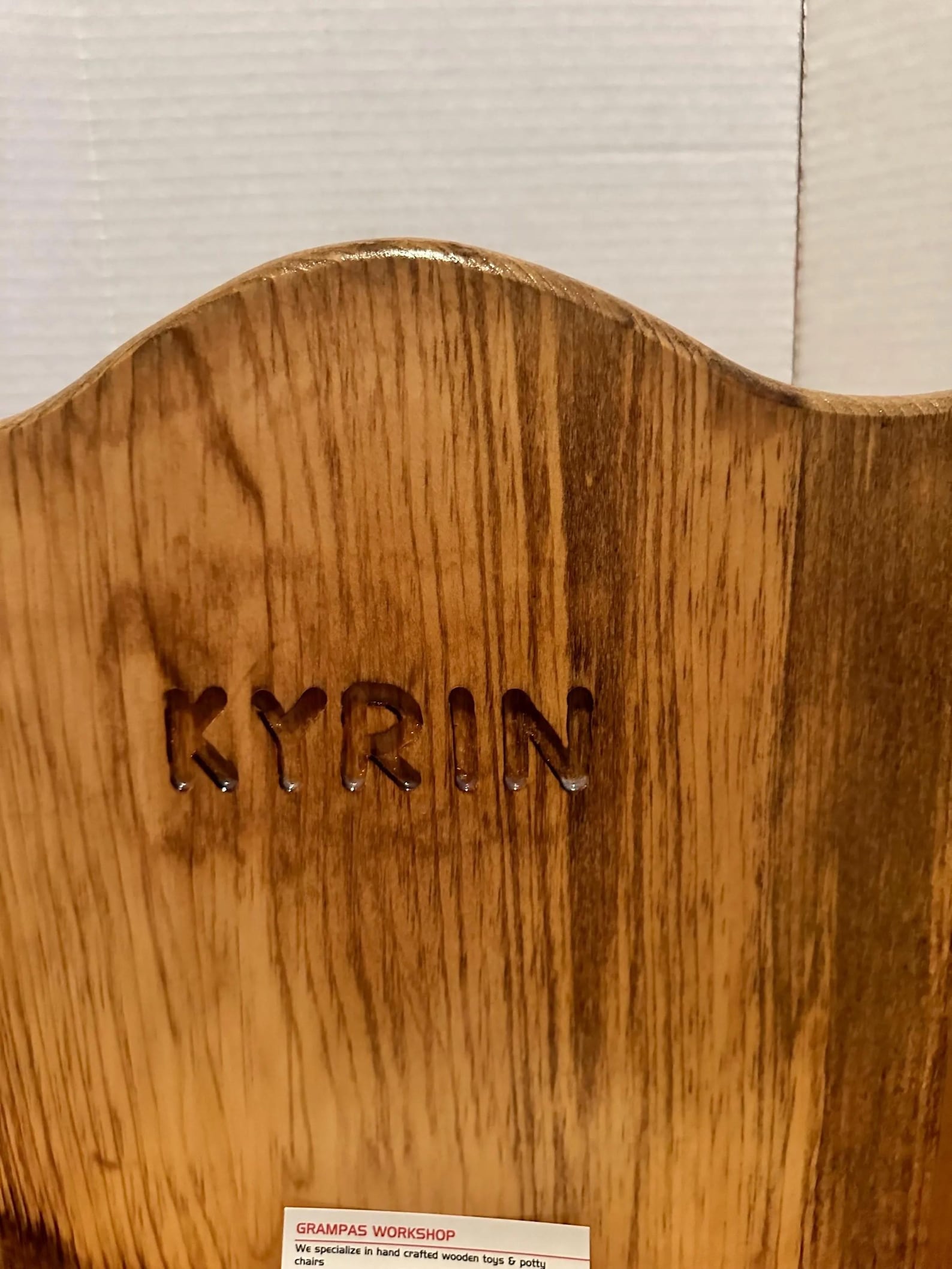 Handmade Wooden Potty Chair: Personalized Child's Potty With TP Holder ...