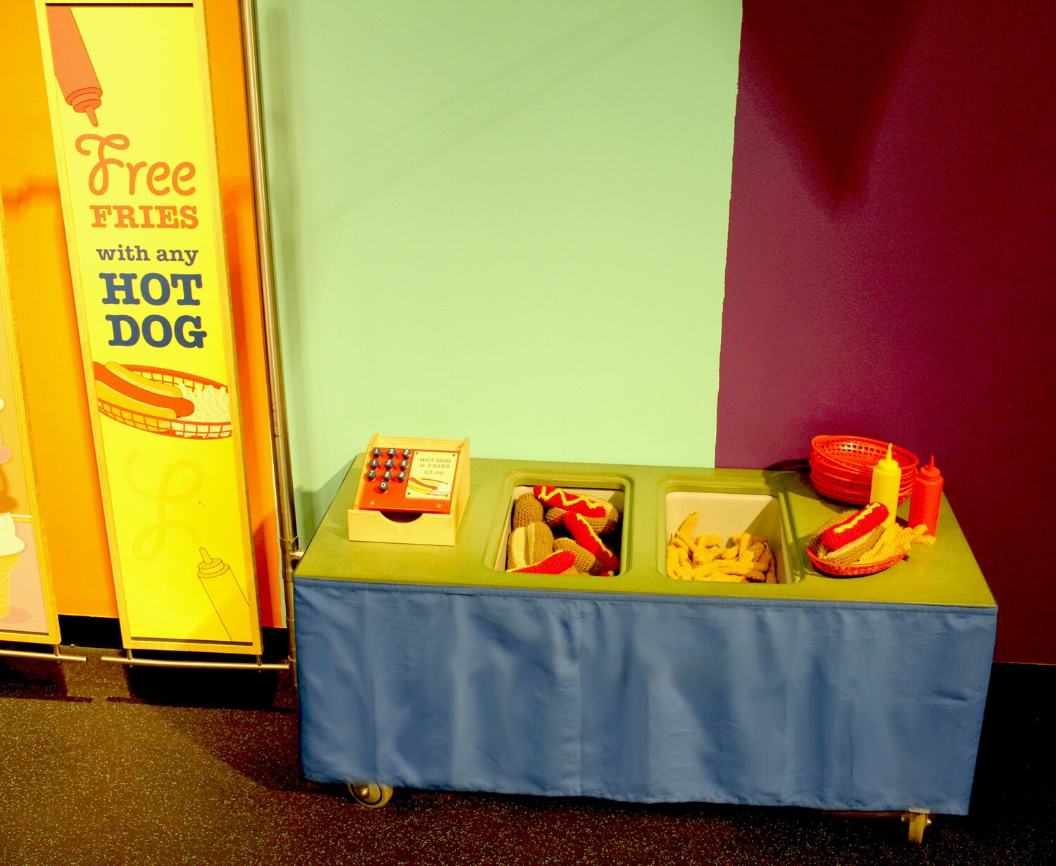 Hot Dog, Crochet Hot Dog, Hot Dog Play Food, Kitchen Play Food ...