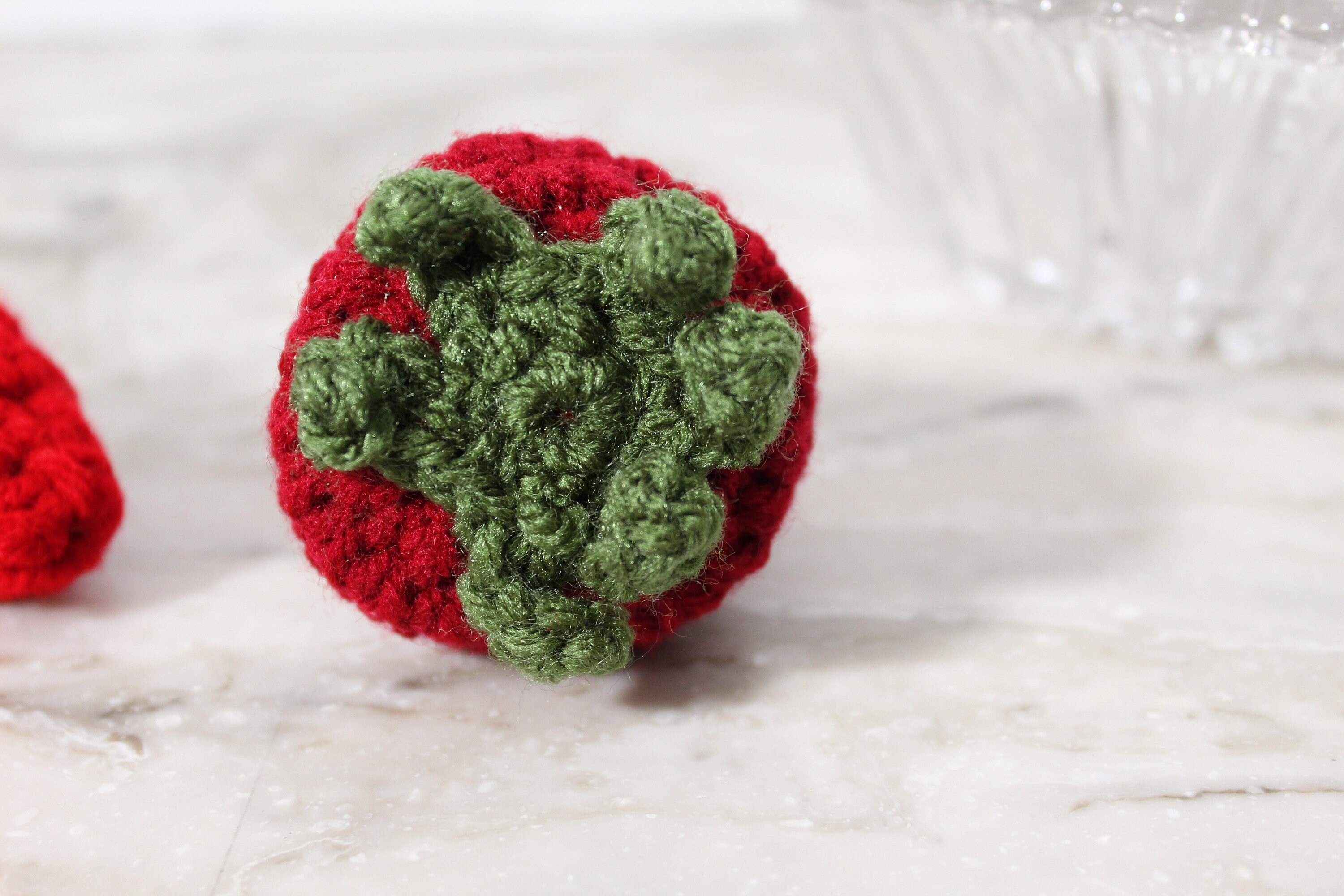 Crochet Strawberry Play Food: Amigurumi Fruit Toy - Etsy
