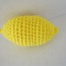 Crochet Lemon: Stuffed Plush Amigurumi, Kid's Play Food - Etsy