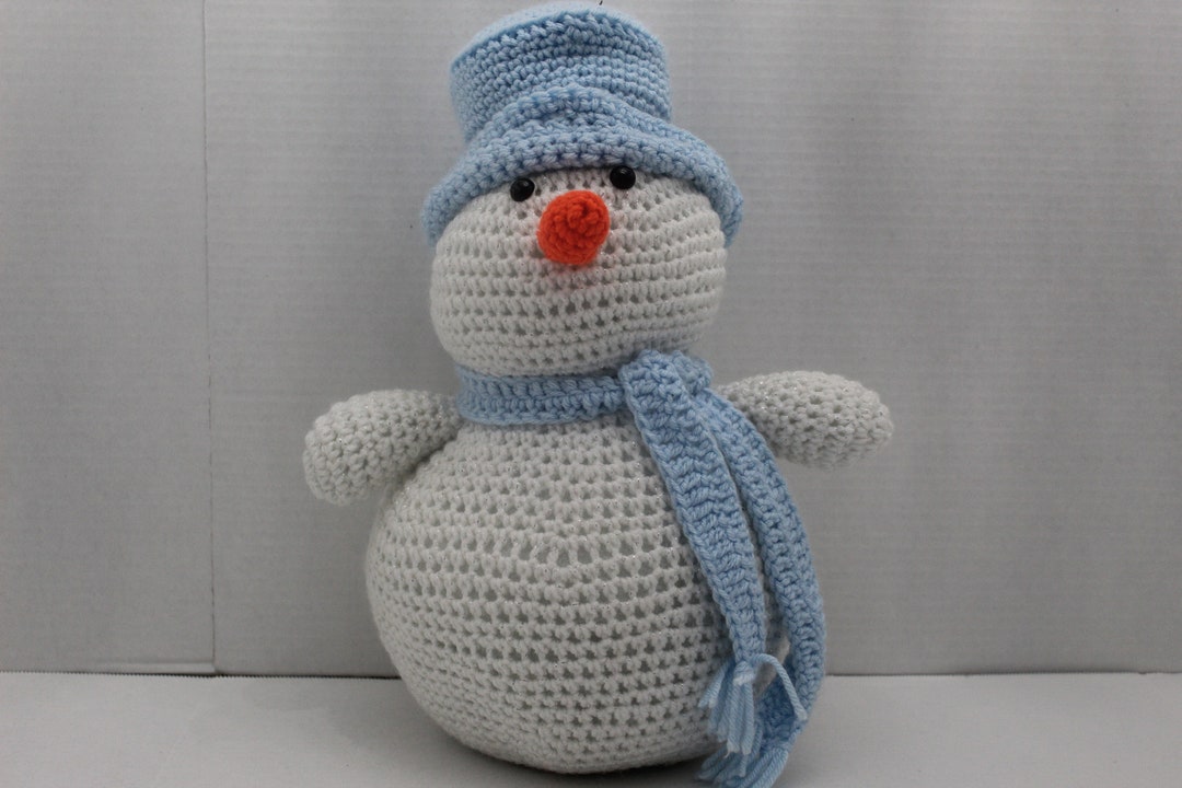 Snowman, Amigurumi, Stuffed Animal, Plush Animal, Stuffed Doll, Plush ...