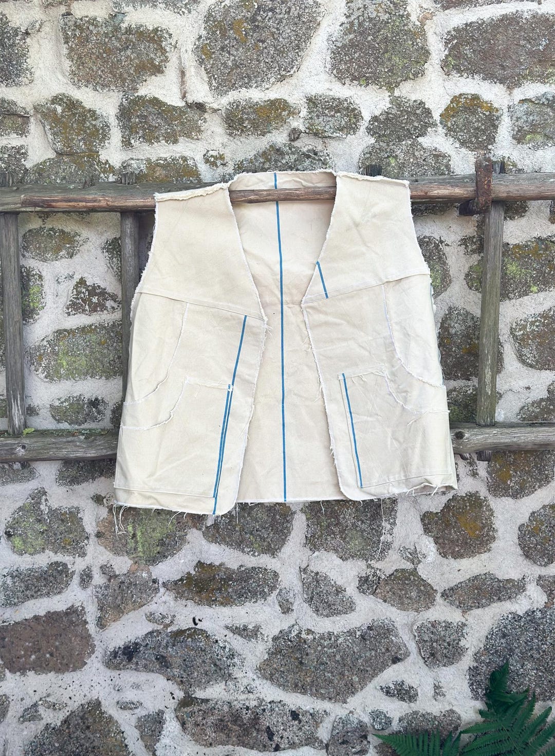 Vintage Heirloom HERITAGE Worker Vest - Etsy