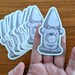 Bluey Meditation Garden Gnome Sticker Decal - Etsy