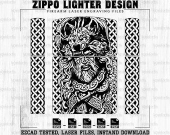 Custom Lighter Scroll Work Laser Engraving Files, Laser Engraving ...