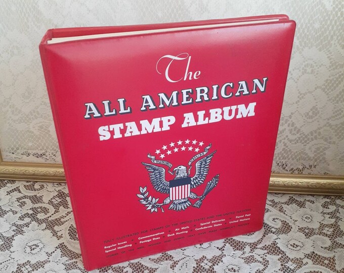 MINKUS, the All-american Stamp Album Blank Unused - Etsy