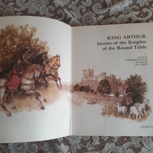 Vintage King Arthur Hardcover Book: Stories of the Knights (1989) - Etsy