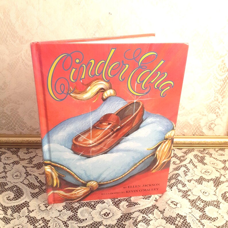 Cinder Edna Book: 1994 Children's Fairy Tale, Kevin O'malley Art - Etsy