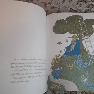 Tikki Tikki Tembo by Arlene Mosel Illustrated By Blair Lent - Etsy