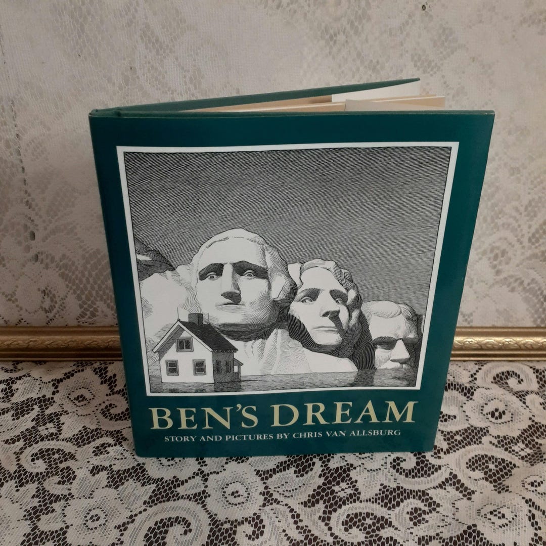 Vintage Children's Book: Ben's Dream by Chris Van Allsburg, Surreal ...