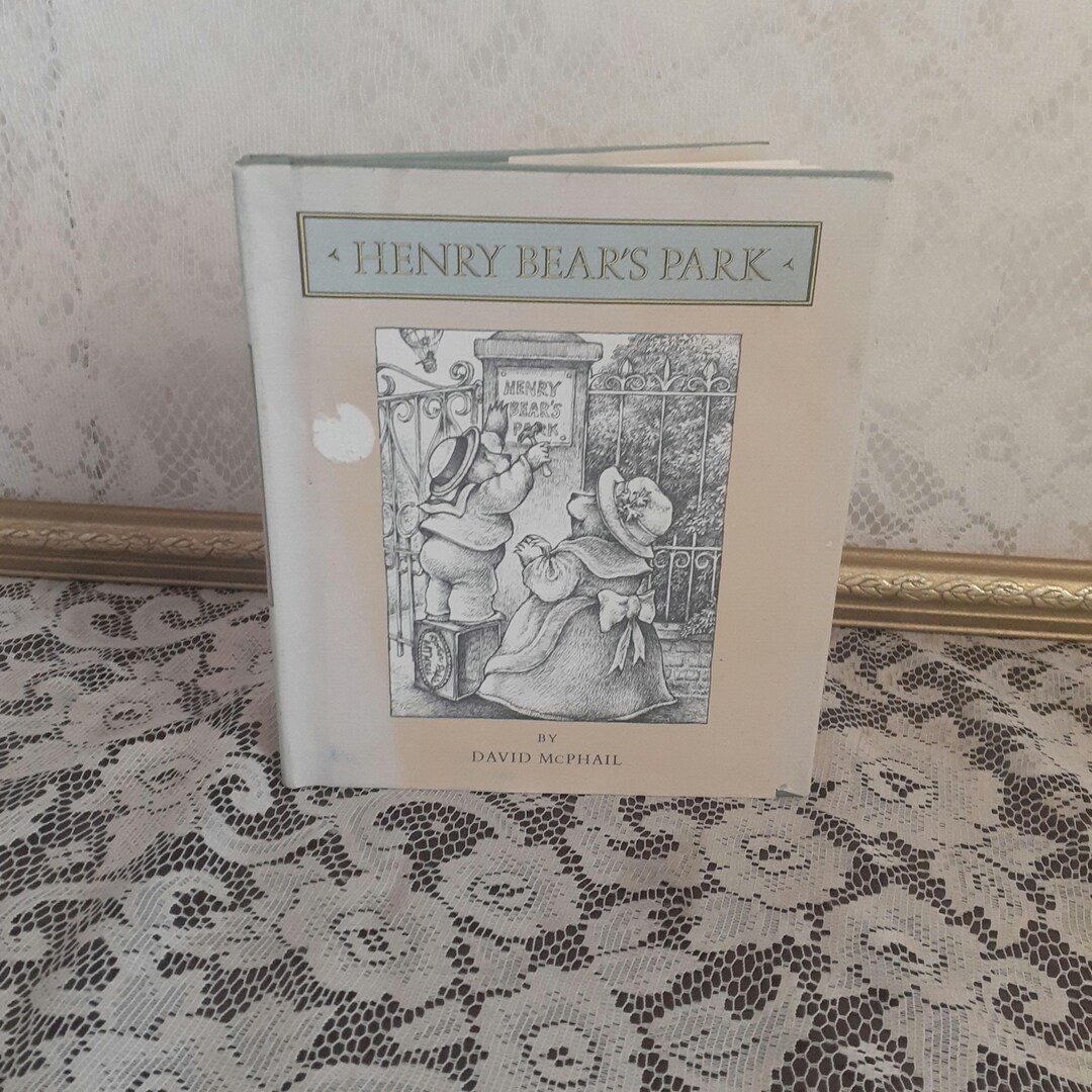 Henry Bear's Park: Vintage 1976 Children's Hardcover Book - Etsy