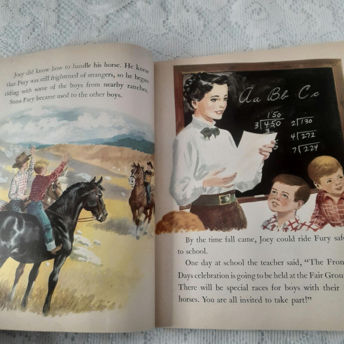 Vintage Little Golden Book: Fury, 1957 Children’s Storybook - Etsy