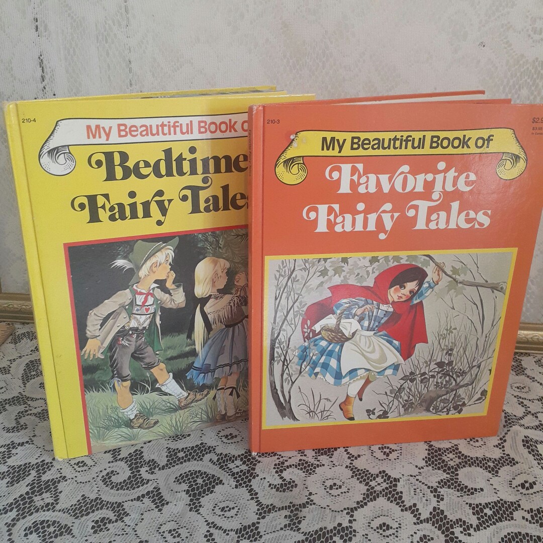 My Beautiful Book of Favorite Fairy Tales/ Bedtime Fairy Tales, Vintage ...