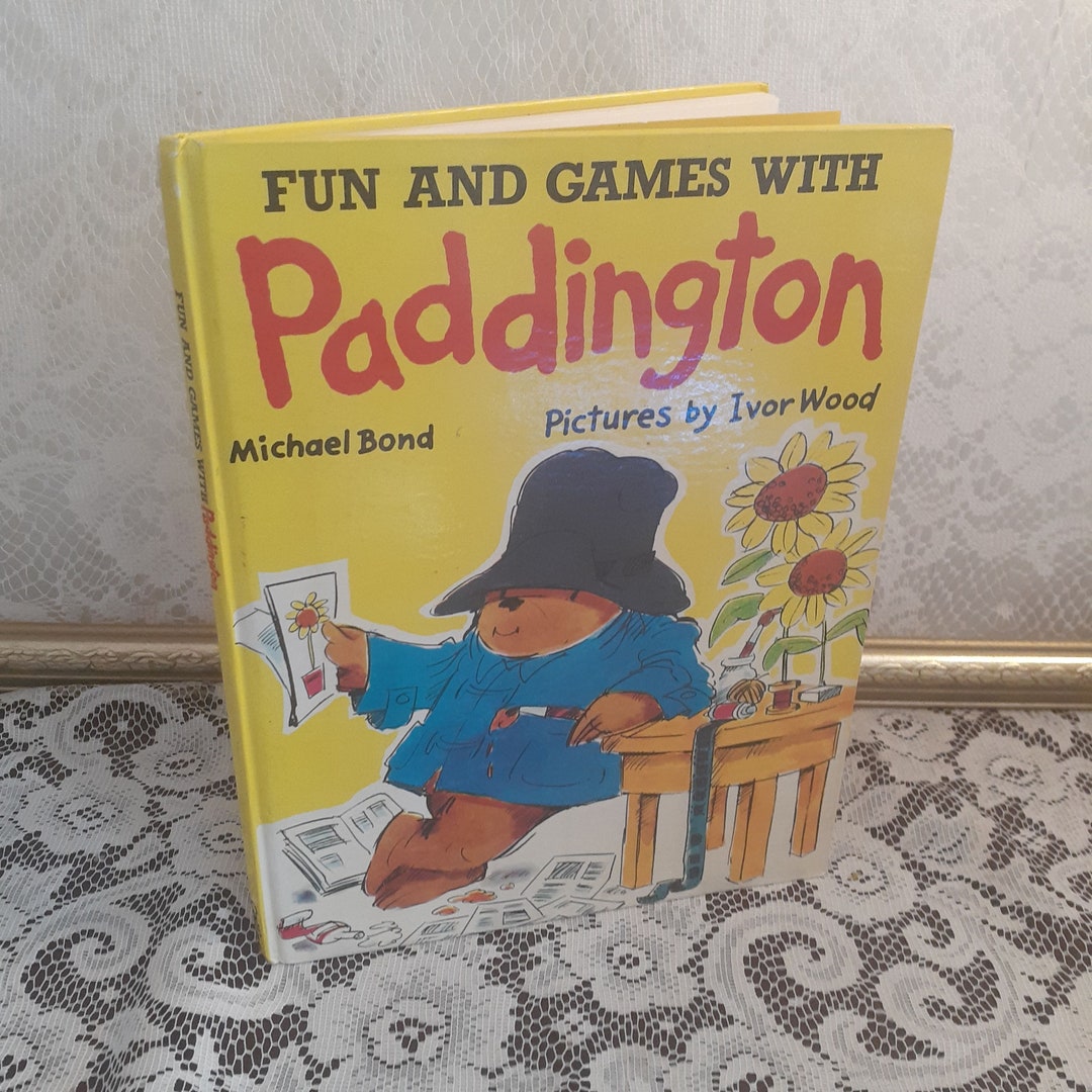 Vintage Kids Activity, Fun and Games With Paddington by Michael Bond ...