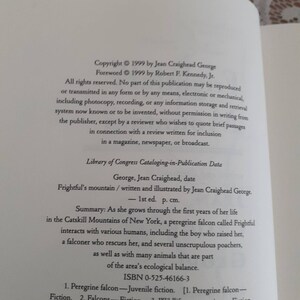 Frightful's Mountain, Jean Craighead George My Side of the Mountain ...