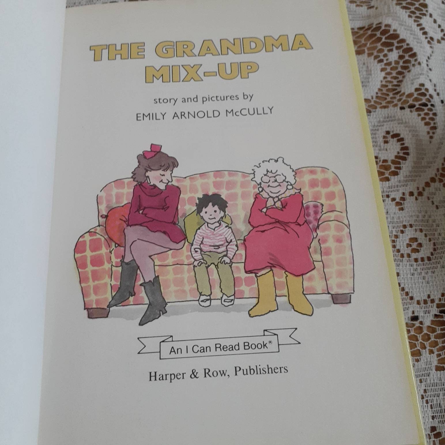 The Grandma Mix-up an I Can Read Book by Emily Arnold - Etsy