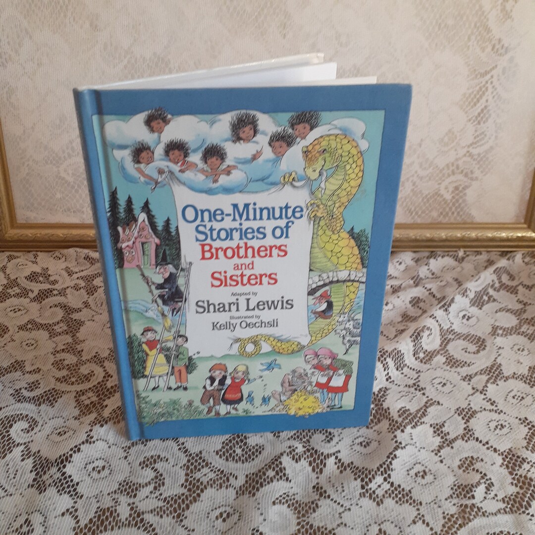 One Minute Stories of Brothers and Sisters by Shari Lewis Vintage 1998 ...