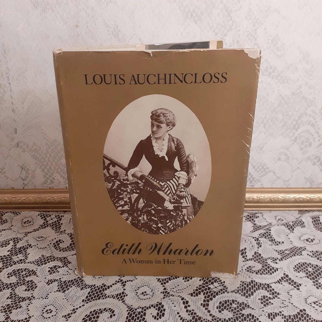 Vintage Edith Wharton Biography: A Woman in Her Time, 1971 Hardcover - Etsy