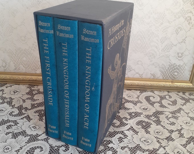 A History of the Crusades by Steven Runciman, Vintage 2001 Hardcover ...