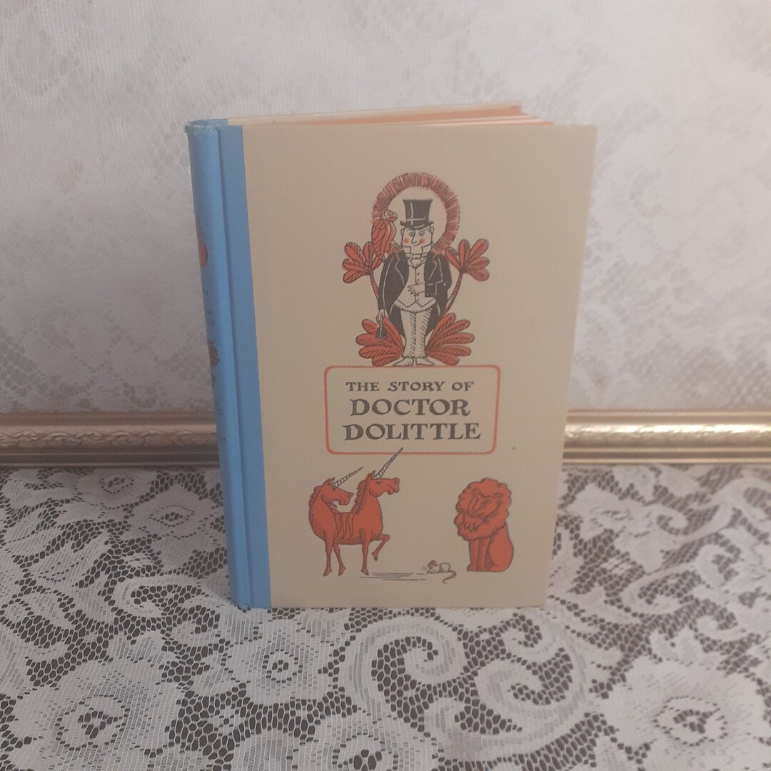 The Story of Doctor Dolittle Book by Hugh Lofting, Vintage 1948 ...