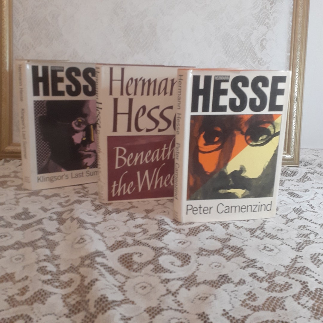 Hermann Hesse First Edition Set, Vintage Hardcover, Peter Camenzind ...