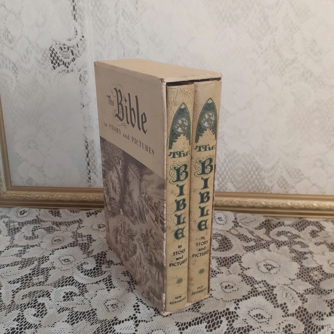 The Bible in Story and Pictures Revised by Harold Begbie, Vintage 1956 ...
