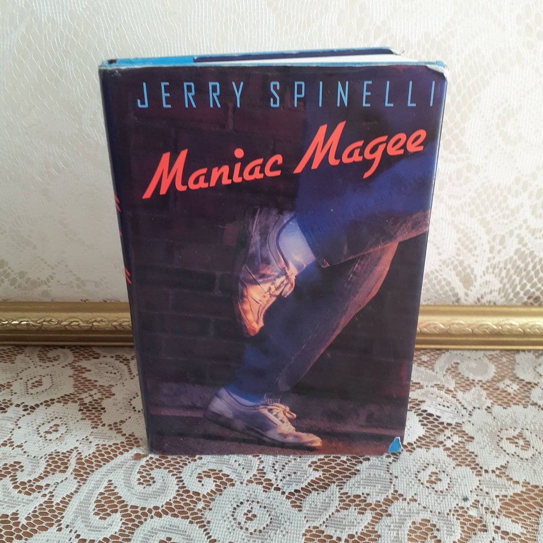 Maniac Magee by Jerry Spinelli – 1990 Hardcover First Edition – Newbery ...