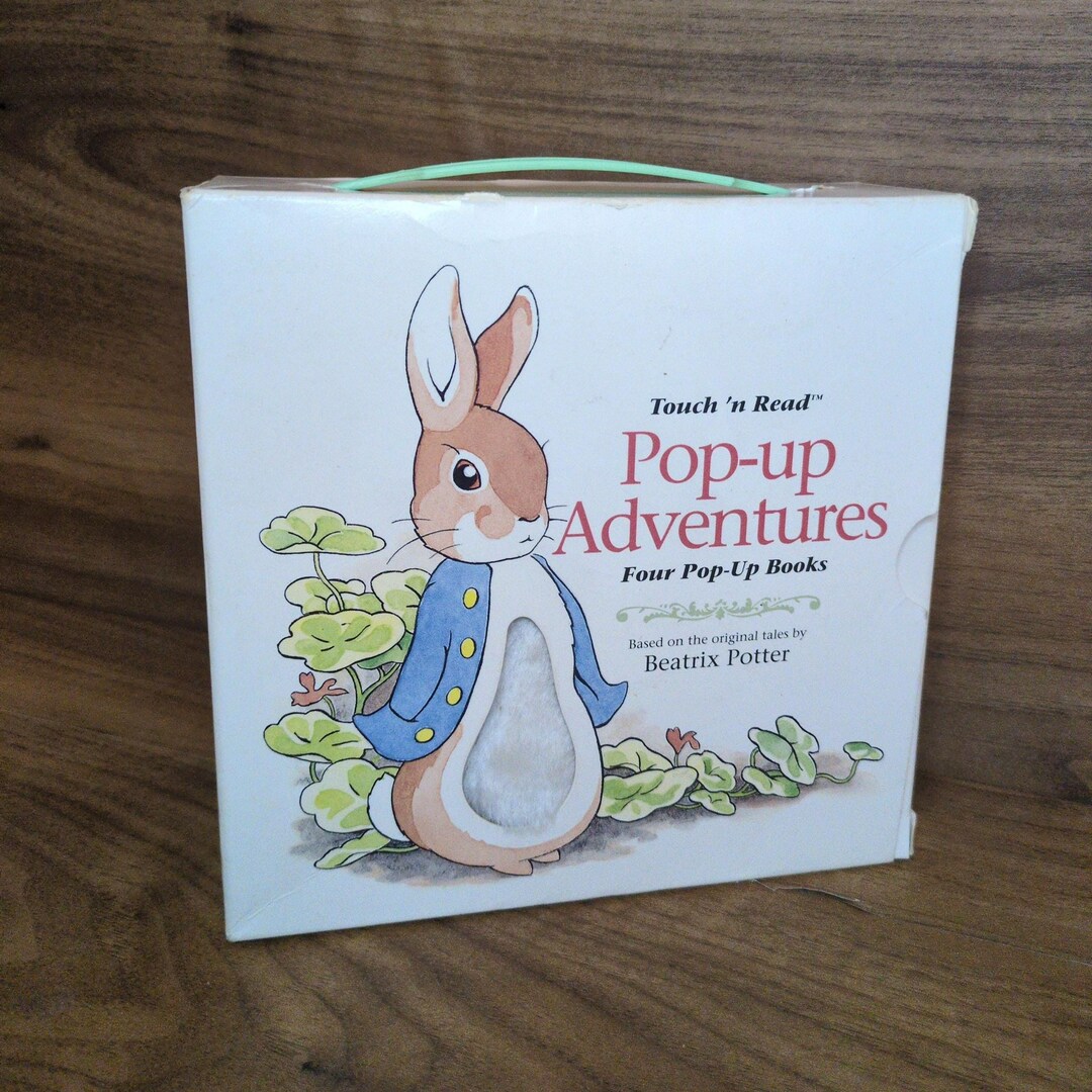 Beatrix Potter Pop up Books Touch N Read Box Set 1994 - Etsy