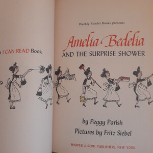 Amelia Bedelia and the Surprise Shower by Peggy Parish, Pictures by ...
