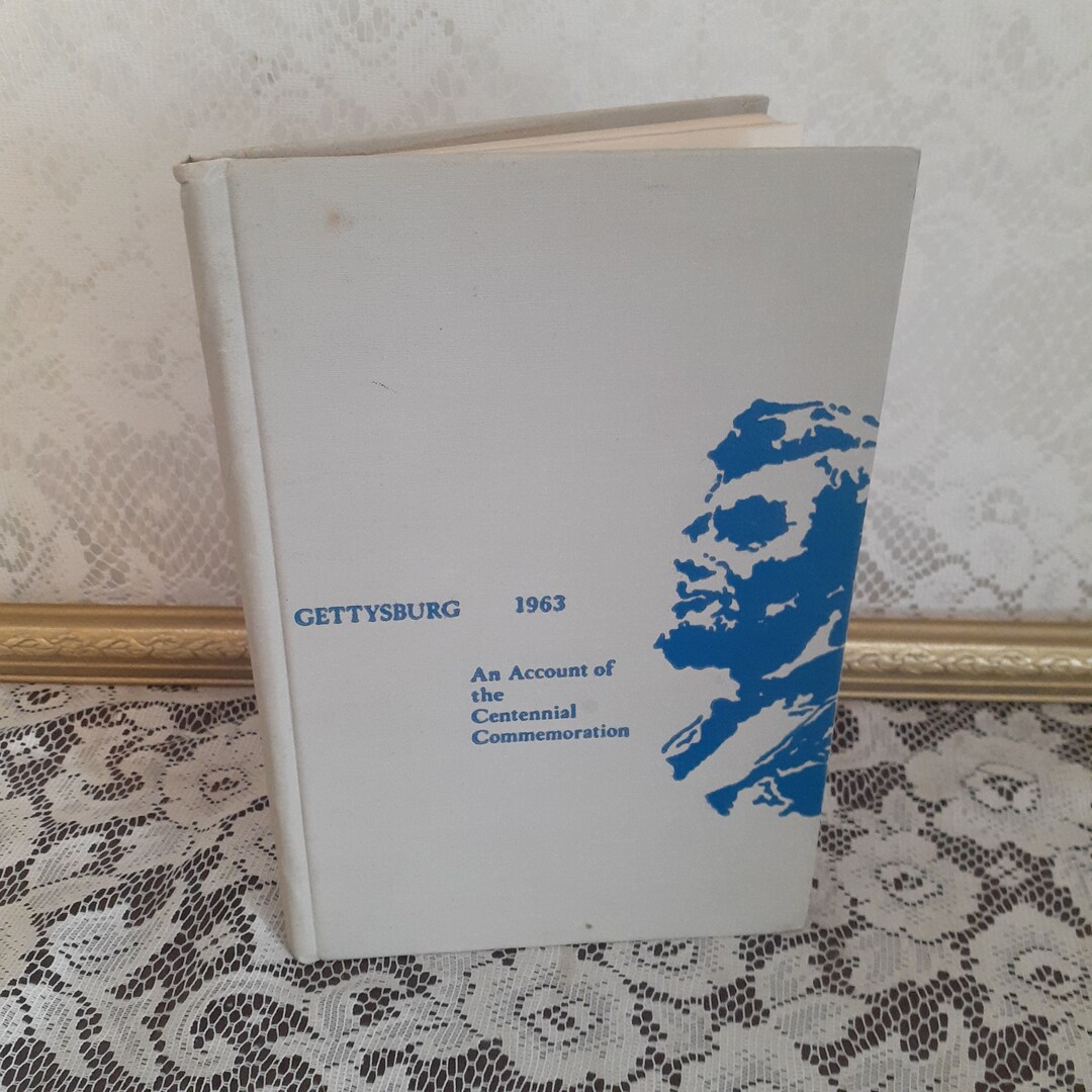 Gettysburg 1963 Centennial Book: Civil War History, Louis Simon 1964 - Etsy