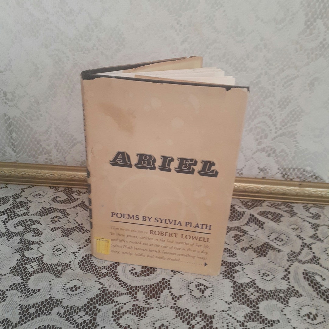 Poetry Book, Ariel Poems Book, Sylvia Plath, 1965 Vintage Hardcover ...