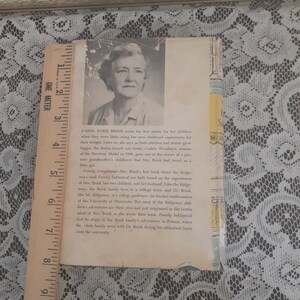 Family Sabbatical by Carol Ryrie Brink, Vintage 1956 Hardcover Book ...