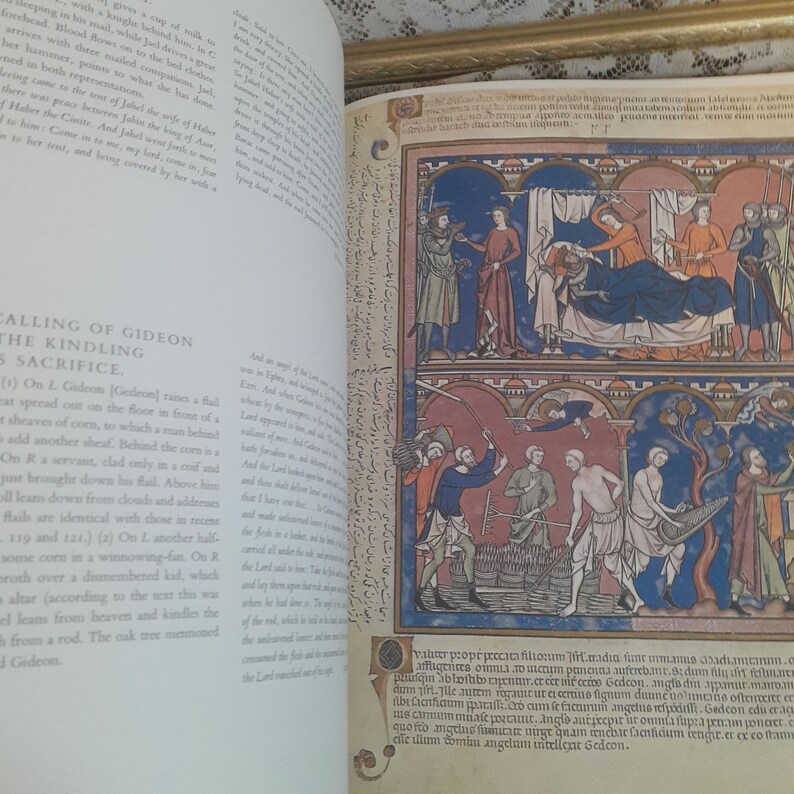 Old Testament Miniatures: Medieval Art History Coffee Table Book - Etsy