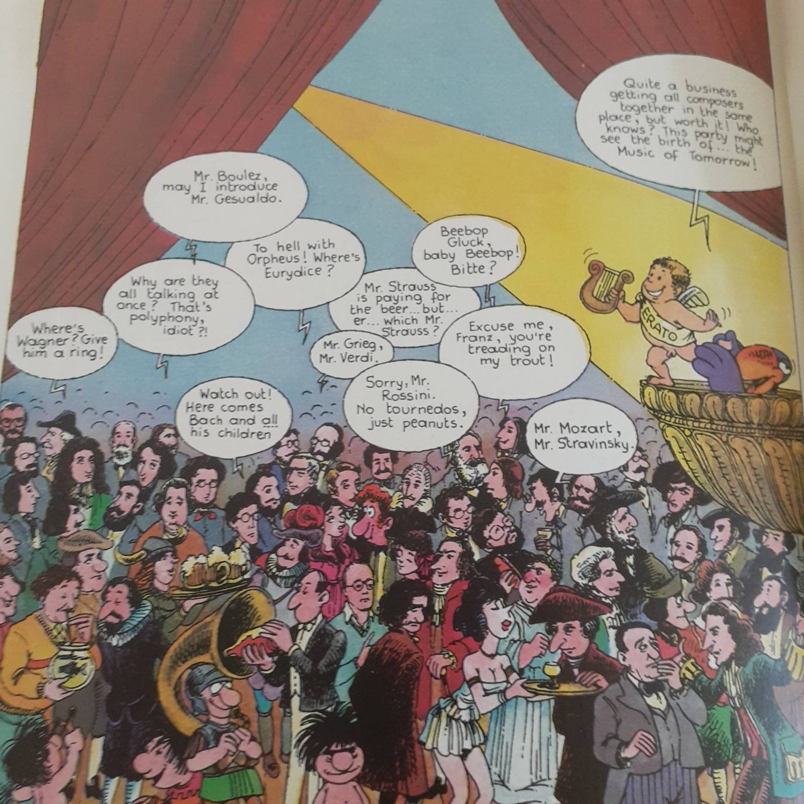 The Story of Music in Cartoons From Pre-history to the Present - Etsy