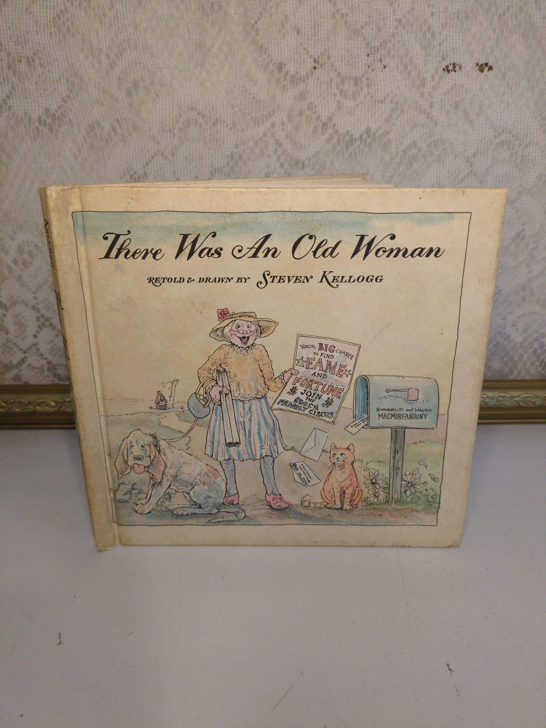 There Was an Old Woman Book, Steven Kellogg 1974 Vintage Hardcover ...