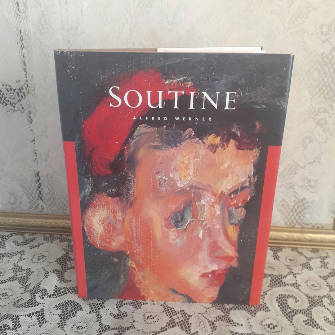 Chaim Soutine by Alfred Werner, Vintage 1985 Hardcover Art Book - Etsy