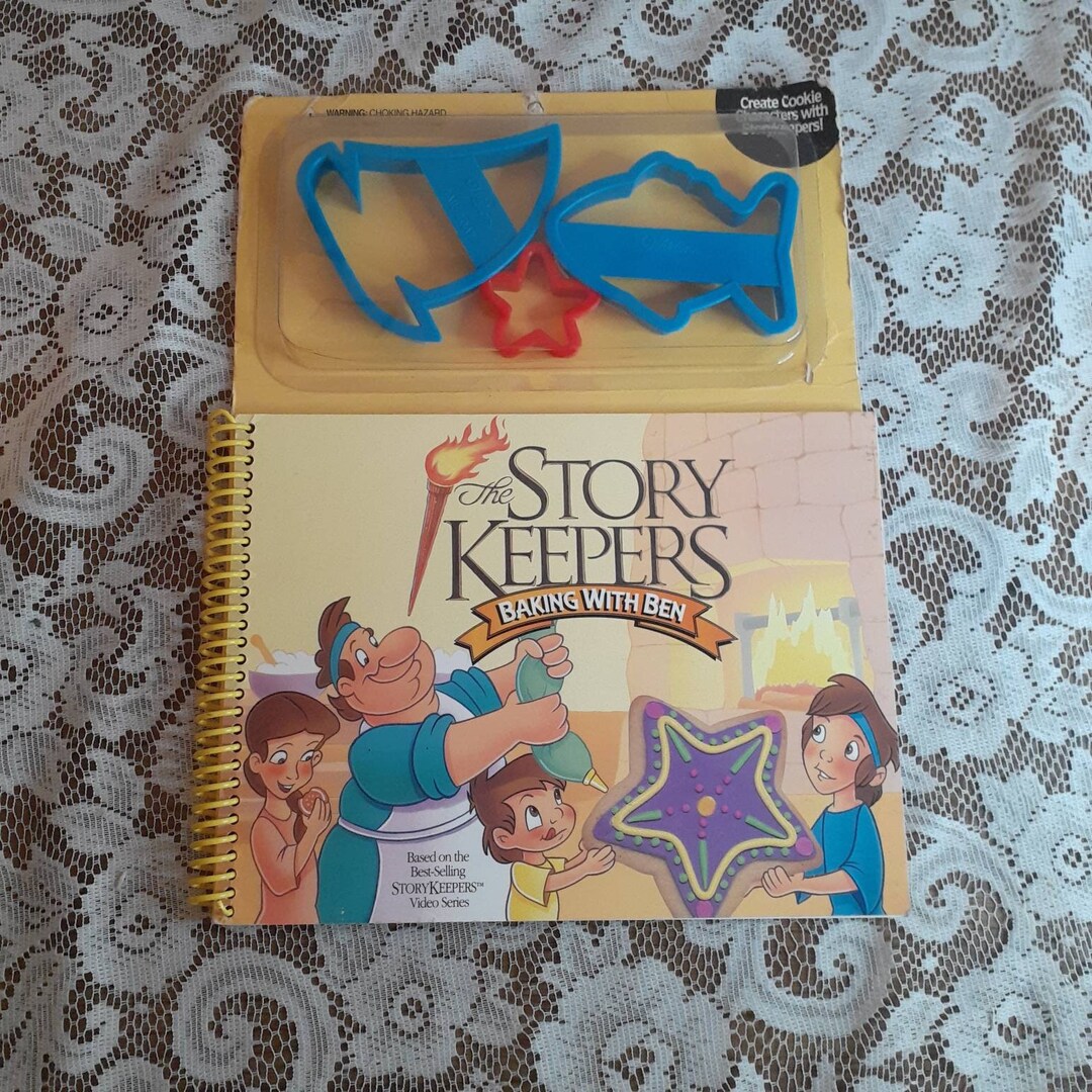 The Story Keepers Baking With Ben With 3 Cookie Cutters and Recipes ...