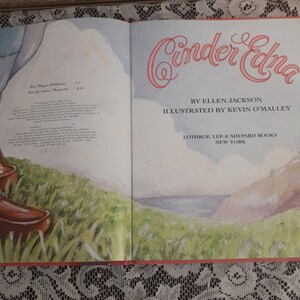 Cinder Edna Book: 1994 Children's Fairy Tale, Kevin O'malley Art - Etsy