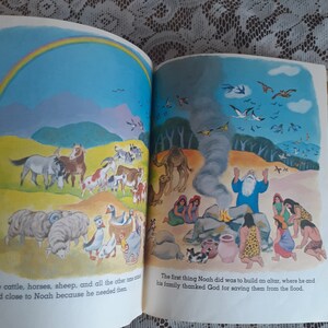 Noah's Ark A Little Golden Book by Barbara Shook Hazen, Vintage 1969 ...