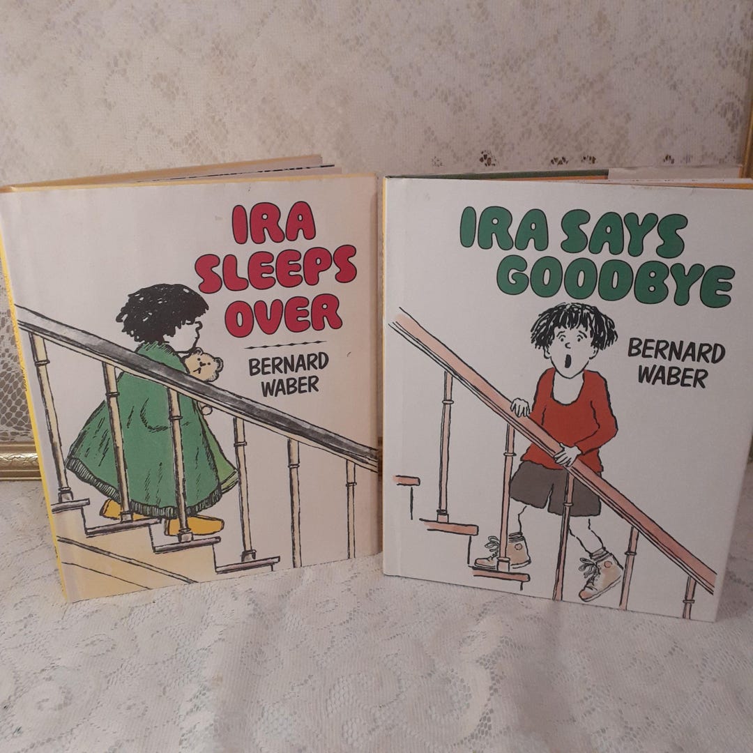 Vintage Children’s Book Set, Ira Sleeps Over & Ira Says Goodbye 1980s ...
