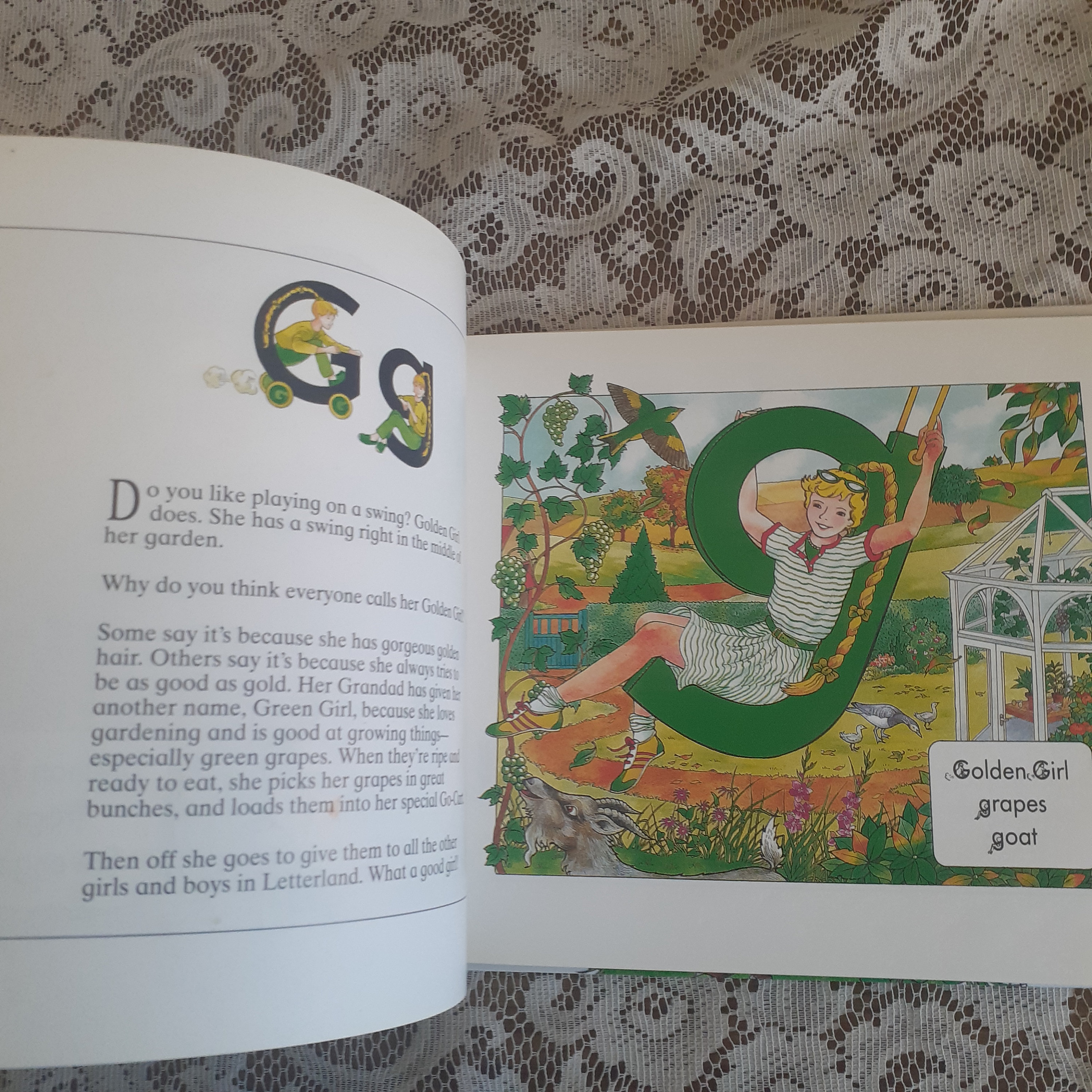 Golden Girl Letterland