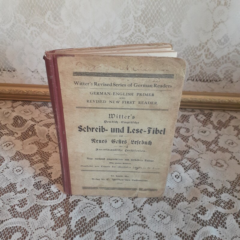 Antique German Books - Etsy