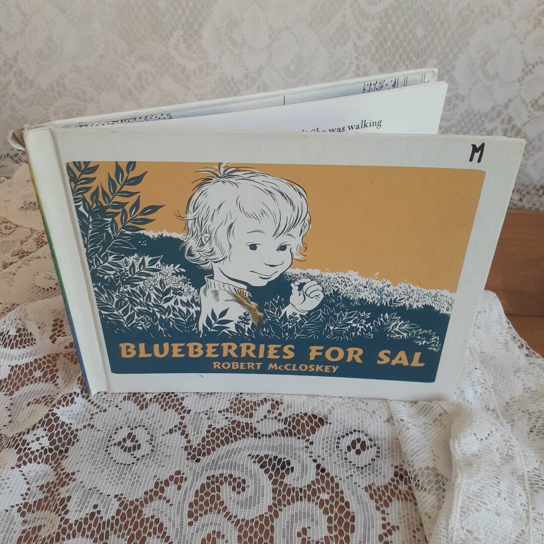 Blueberries for Sal by Robert Mccloskey Vintage Hardcover Book Children ...