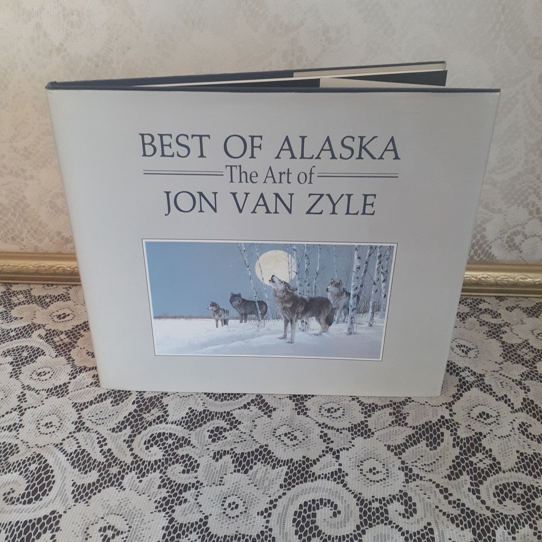Vintage Jon Van Zyle Alaska Art Book, Landscape Paintings (1990) - Etsy