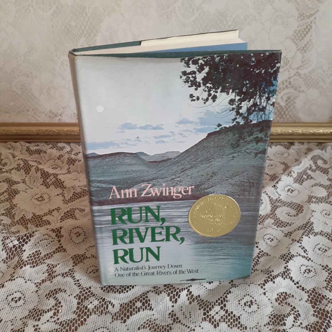 Vintage 1975 Hardcover Book: Run, River, Run by Ann Zwinger - Etsy