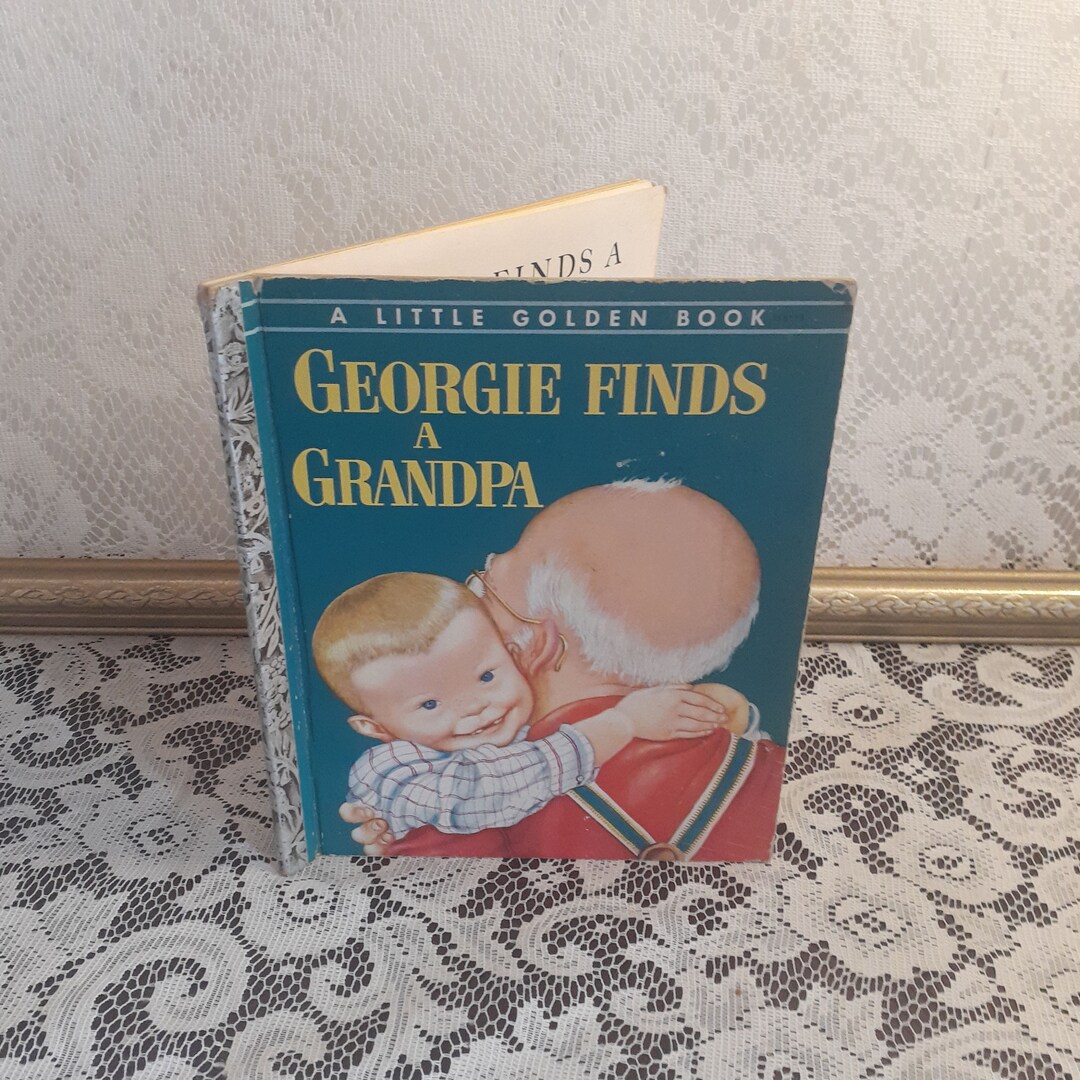 Vintage Little Golden Book: Georgie Finds a Grandpa, 1954 Edition - Etsy