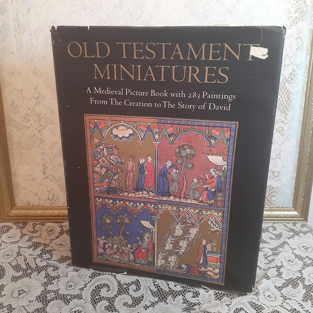 Old Testament Miniatures: Medieval Art History Coffee Table Book - Etsy