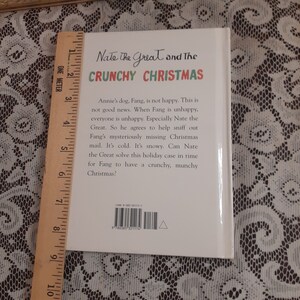 Nate the Great and the Crunchy Christmas by Marjorie Weinman / Craig ...