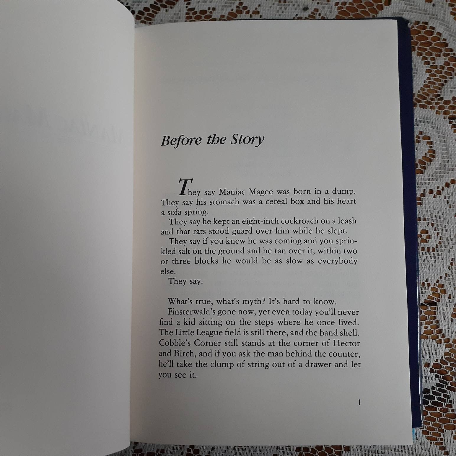 Maniac Magee Bandshell