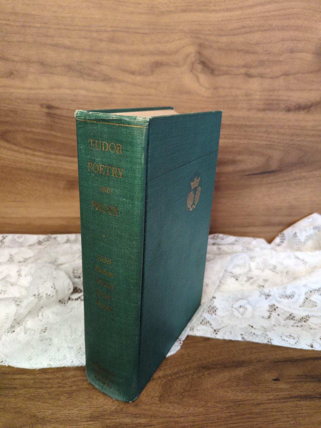 English Literature Book, Tudor Poetry and Prose Edited by J. William ...