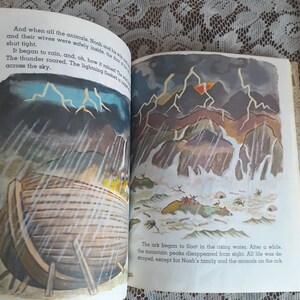 Noah's Ark A Little Golden Book by Barbara Shook Hazen, Vintage 1969 ...